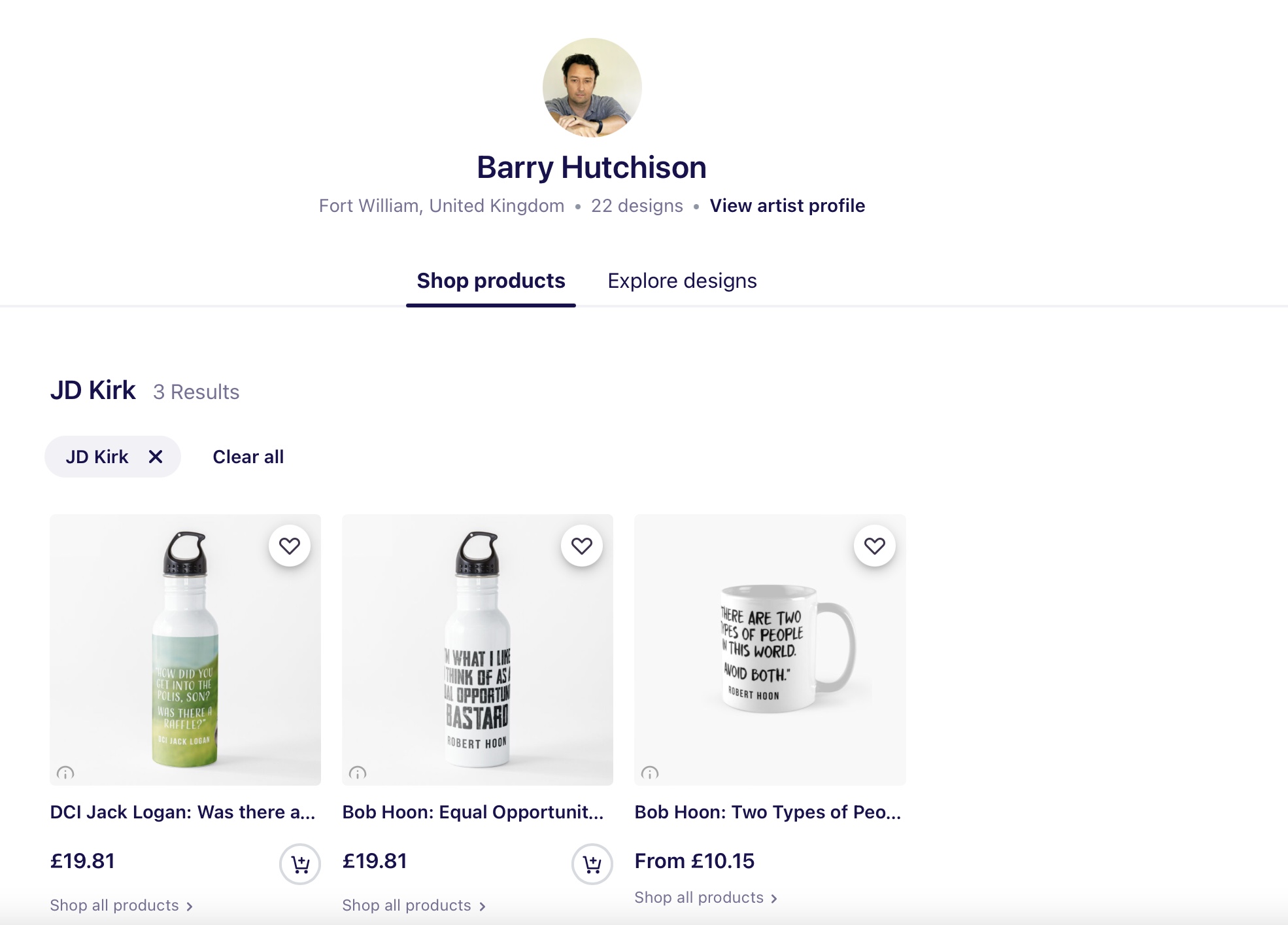 Charity Merch is Here! - JD Kirk